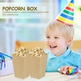 Arborister Kraft Paper Popcorn Boxes 50 Open Cardboard Containers ...