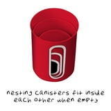 Honey Can Do Three-Piece Set of Nesting Stainless Steel Kitchen ...