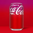 Coca-Cola Cherry Soda, 12 fl oz, 12 Pack Cans, Sparkling Cherry Soft ...