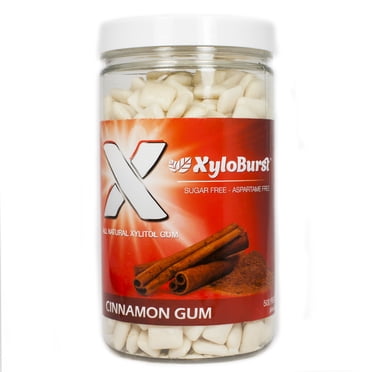 XyloBurst Xylitol Green Tea Chewing Gum 500 Count Jar - Walmart.com