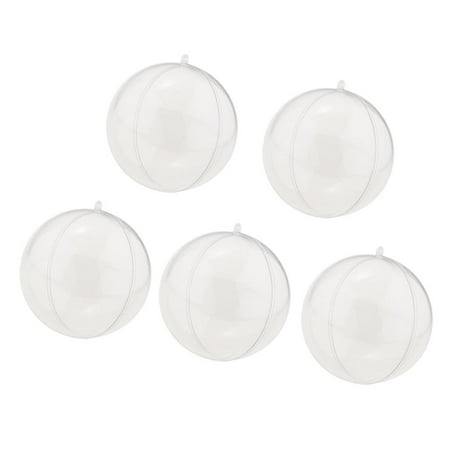 Clear Fillable Ball Sphere Candy Box Gift Favor Craft Christmas Bauble ...
