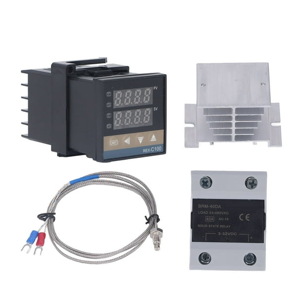 Digital PID Temperature Controller,Digital PID Thermostat Fast PID Thermostatwith SSRK ...