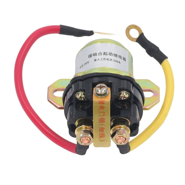 Deceleration Starter Relay, 24V High Power Car Motor Start Relay ...