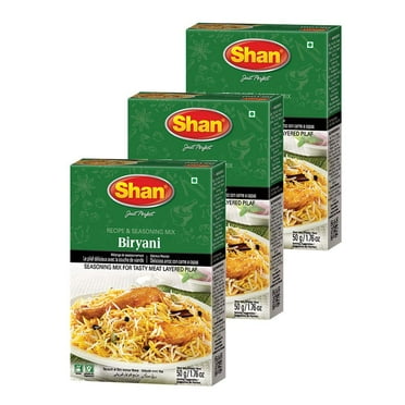 Shan Indian Food Packet - Special Bombay Biryani Recipe & Dry Seasoning ...