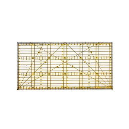 Rectangular Quilting Ruler Sewing Meauring Template Acrylic Fabric ...