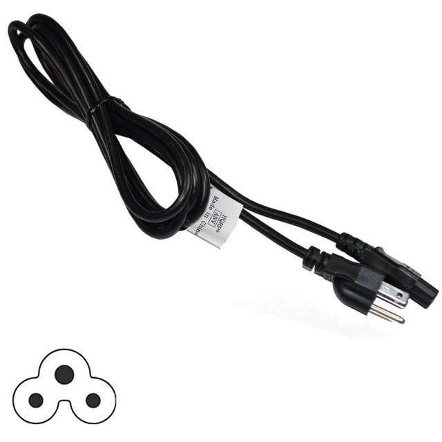 HQRP AC Power Cord for LG 55LA6200 55GA6400 50LN5750 50LN5710 50LN5700 ...