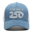 250 Anniversary USA Baseball Cap Head Circumference Classic Casual ...