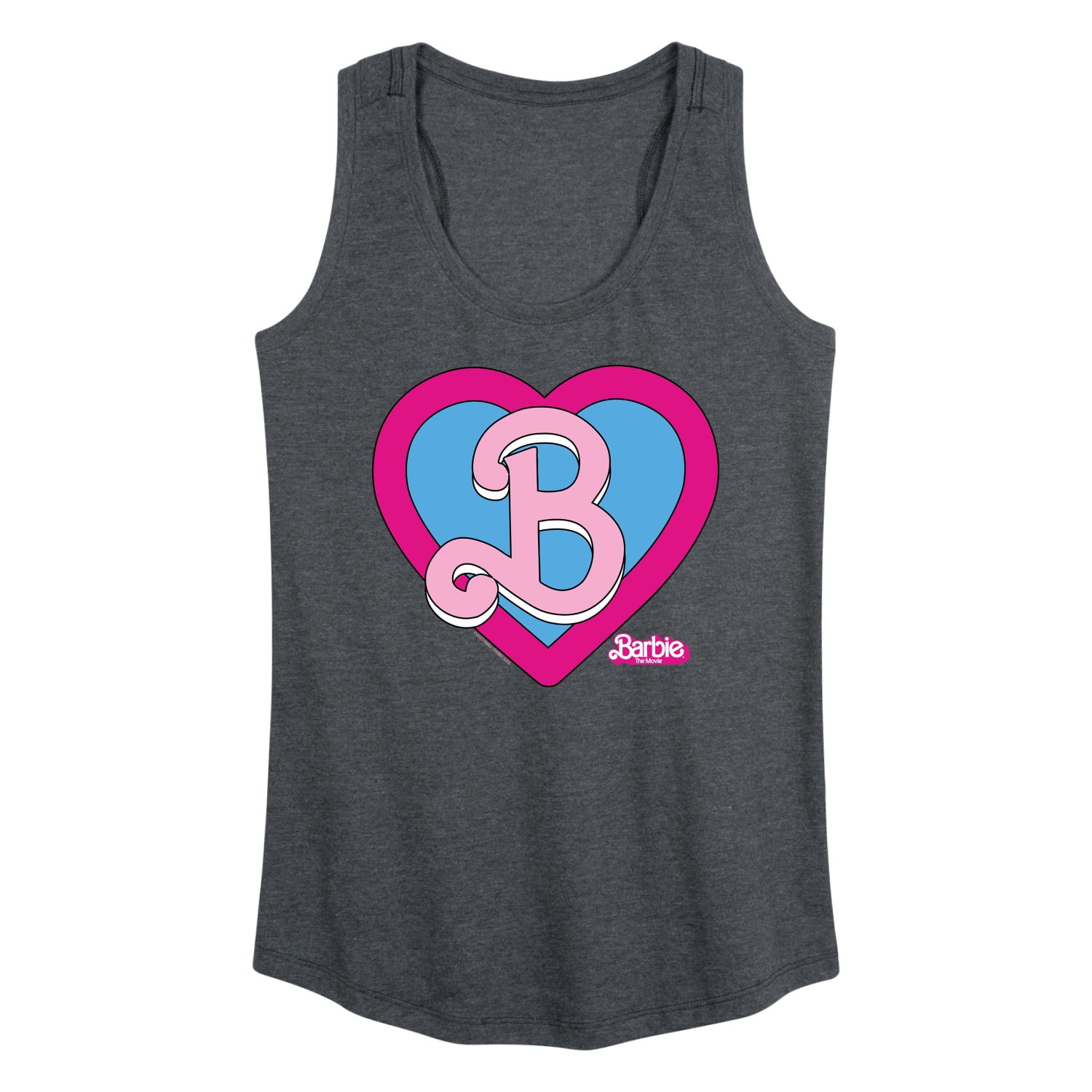 Barbie the Movie - Heart Crest - Women's Racerback Tank Top - Walmart.com