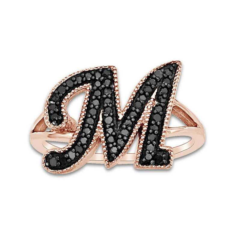 Alphabet M In Diamond