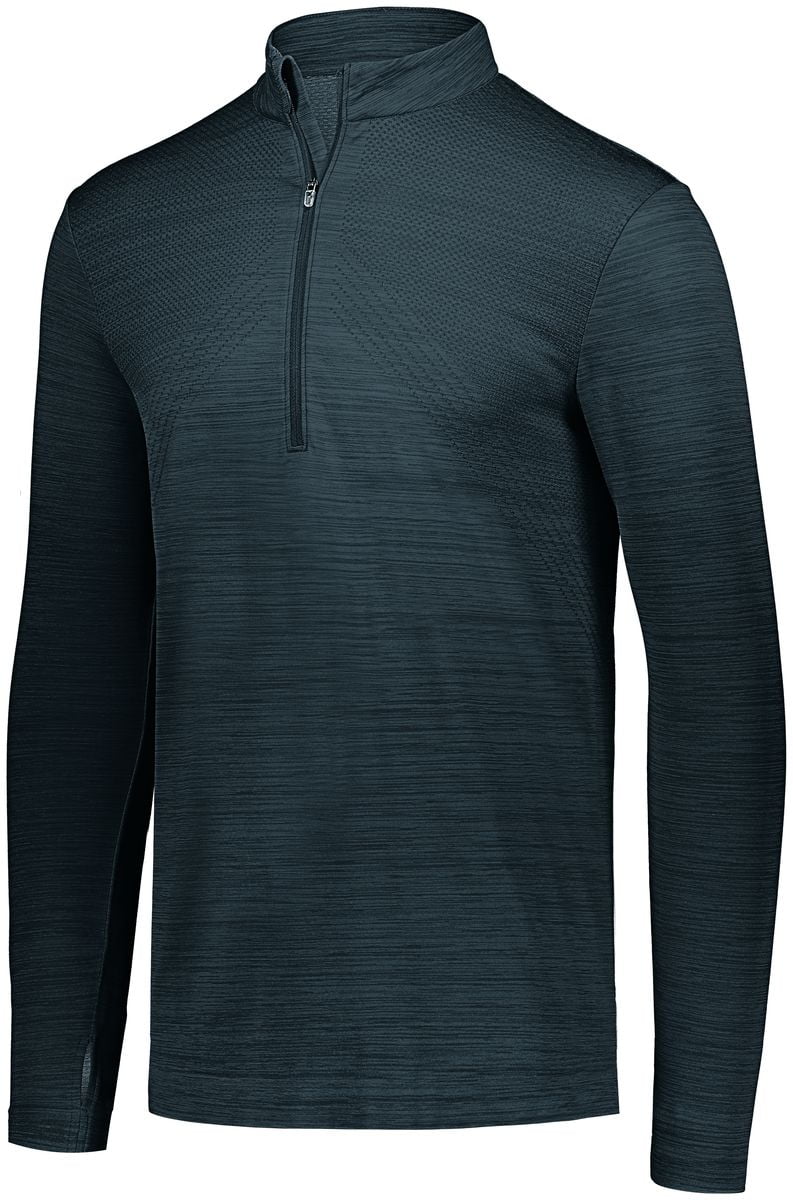 Holloway Sportswear M Striated 1/2 Zip Pullover Graphite 222557 ...