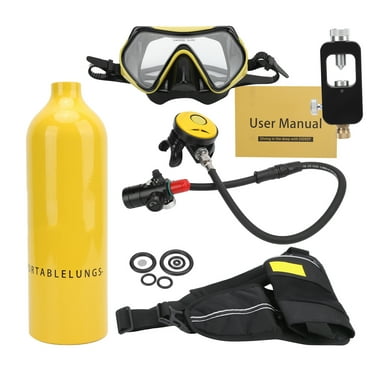 SMACO 1L Scuba Tank Mini Scuba Tank Scuba for Underwater Breathing ...