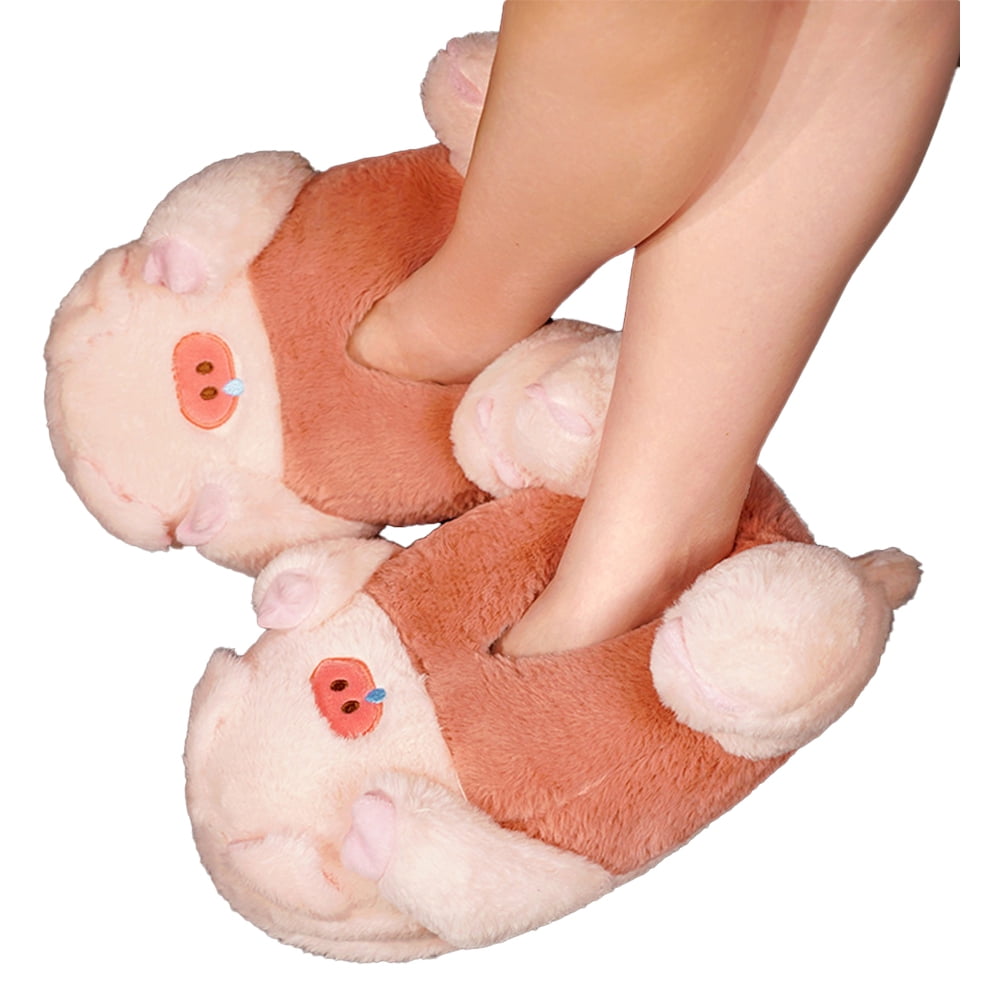 Click here for Florecebien Classic Bunny Slippers Fun Animal Slip... prices
