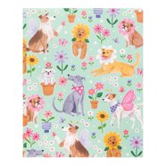 Mintgreen Two Pocket Paper Folder, Landscape Design, 3-Prong, Letter ...