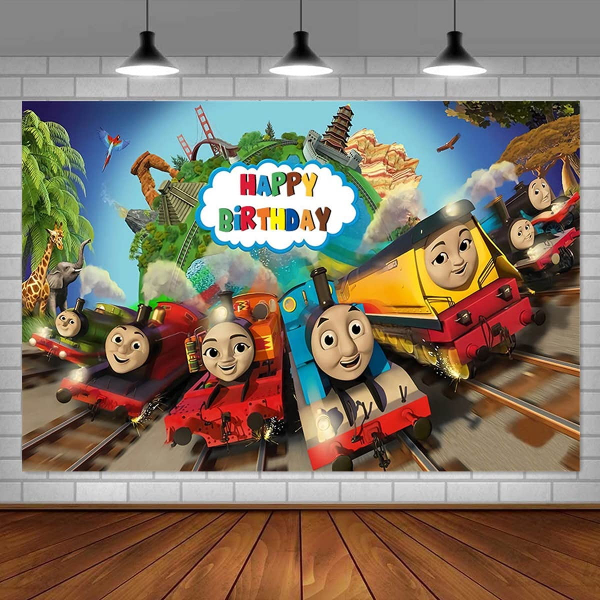 Thomas And Friends Background Birthday