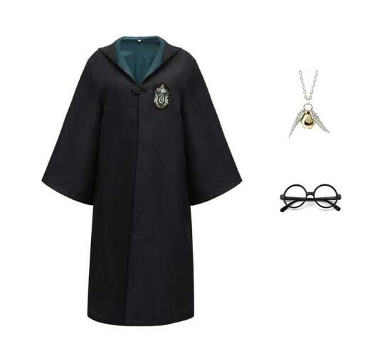 Traje de Cosplay mágico para niños y adultos, bata, capa, suéter ...