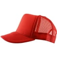 Classic Foam Front Mesh Back Trucker Hat Baseball Cap Plastic ...