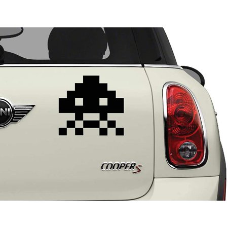 Space Invader Automotive Decal/Bumper Sticker | Walmart Canada