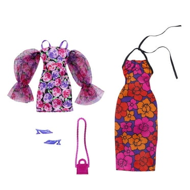Barbie & Ken Tropical Fashion Pack with Barbie's Fashionista Shoes ...
