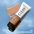 COVERGIRL Clean Invisible Liquid Foundation, 115 Golden Natural, 1.0 fl ...