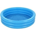 "Intex Crystal Blue Inflatable Pool, 45 x 10"" Blow Up Piscina ...