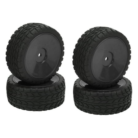 RC Drag Tires, 4 PCS Anti Skid Concave Convex Texture RC Wheel Tires ...