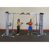 Body-Solid Cable Crossover Pulley Machine - 160 lb. Weight Stacks ...