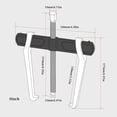 6" 2-Jaw Gear Puller, Internal External for Removal of Pulleys ...