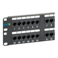 ICC CAT6 Patch Panel with 48 Ports and 2 RMS in 6-Pack (icmpp4860v ...