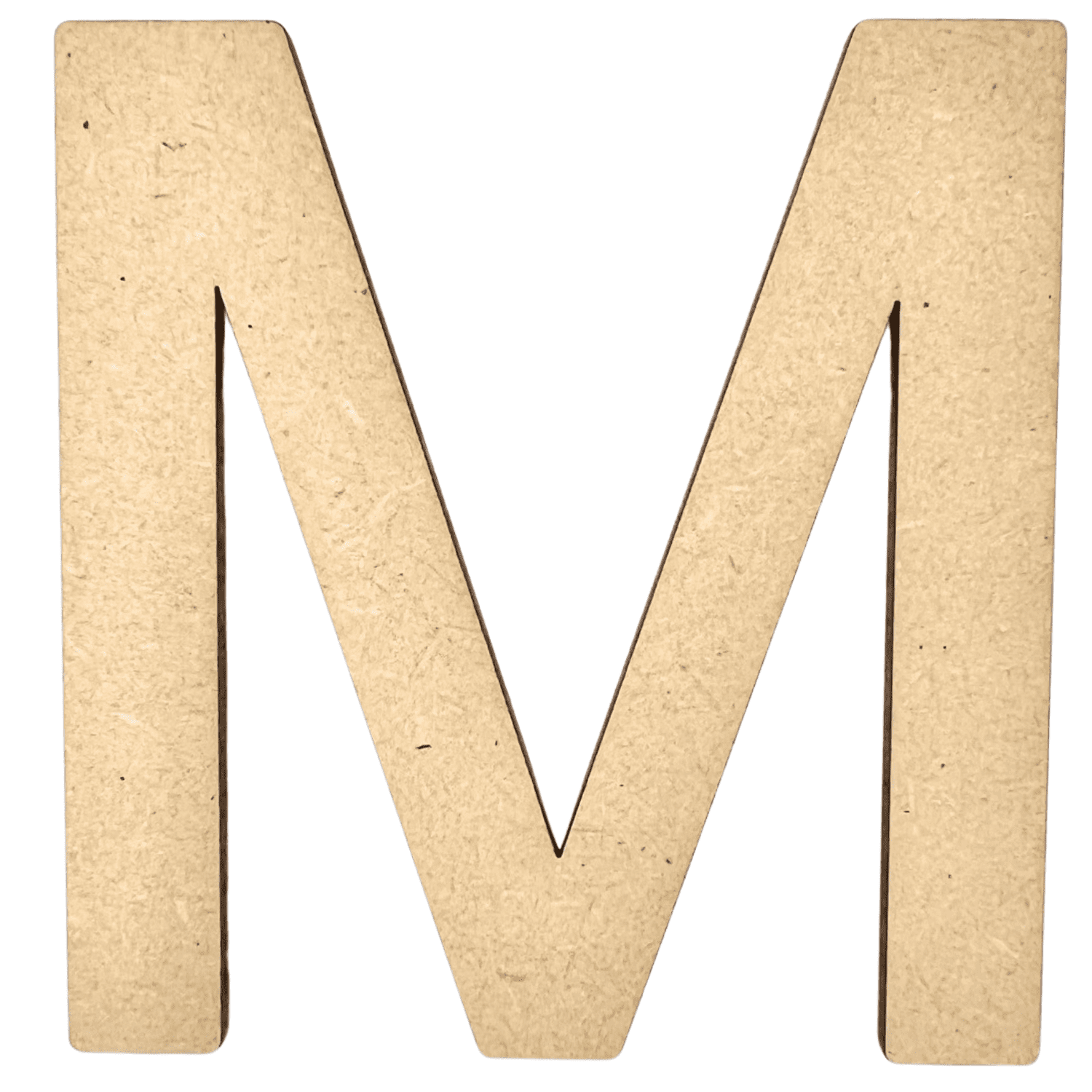 3" Tall MDF Letter M | 1/4" Thick | Krafty Supply Letters | Arial ...