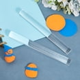 2Pcs Acrylic Rolling Pin Clear 195x19mm - Walmart.com
