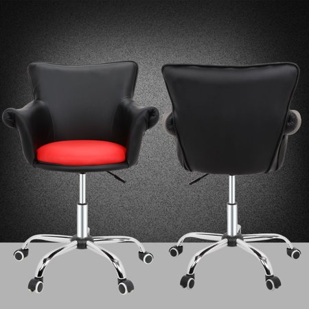 Magshion Deluxe Leather Office Desk Chair Bar stool Beauty Nail Salon ...