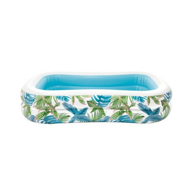 Intex Tropical Swim Center Family Pool, Age 3+, Inflatable Pool with ...