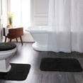 Mainstays Basic Bath Rug, Rich Black, 19.5" x 32" - Walmart.com