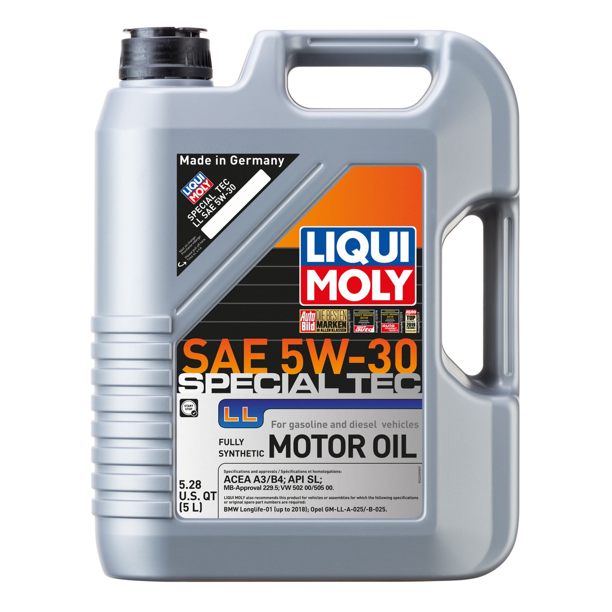 Click here for Liqui Moly Oil 2249 Special Tec; Sae 5w-30; Synthe... prices