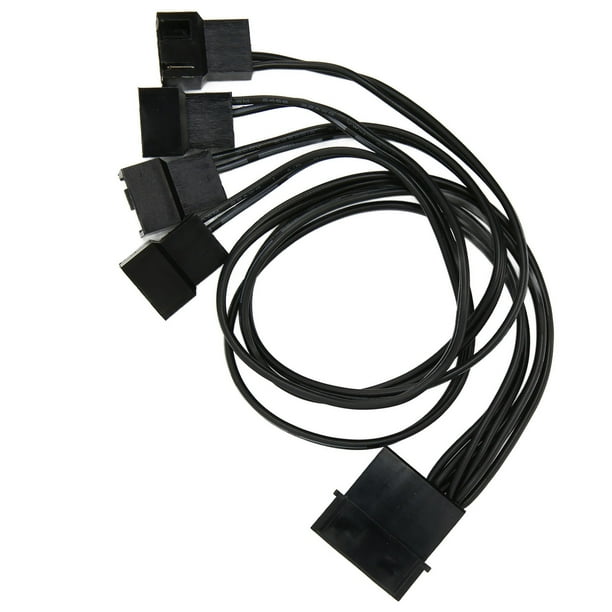 Loewten 3 Pin Fan Splitter,PC Fan Splitter,PWM Fan Splitter Practical 4 ...