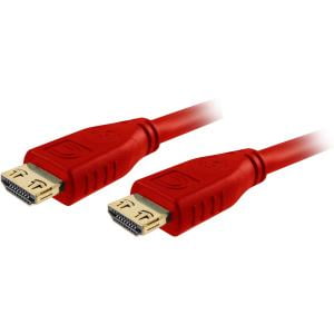 12FT HDMI CABLE W PROGRIP RED PRO AV/IT SERIES LIFETIME WARR - Walmart.com