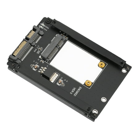 MSATA SSD, Hard Drive Enclosure Adapter Card Plug And Play MSATA To For ...