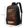 Sports Backpack 17×12×6.5in Adjustable Shoulder Strap Reinforcement ...