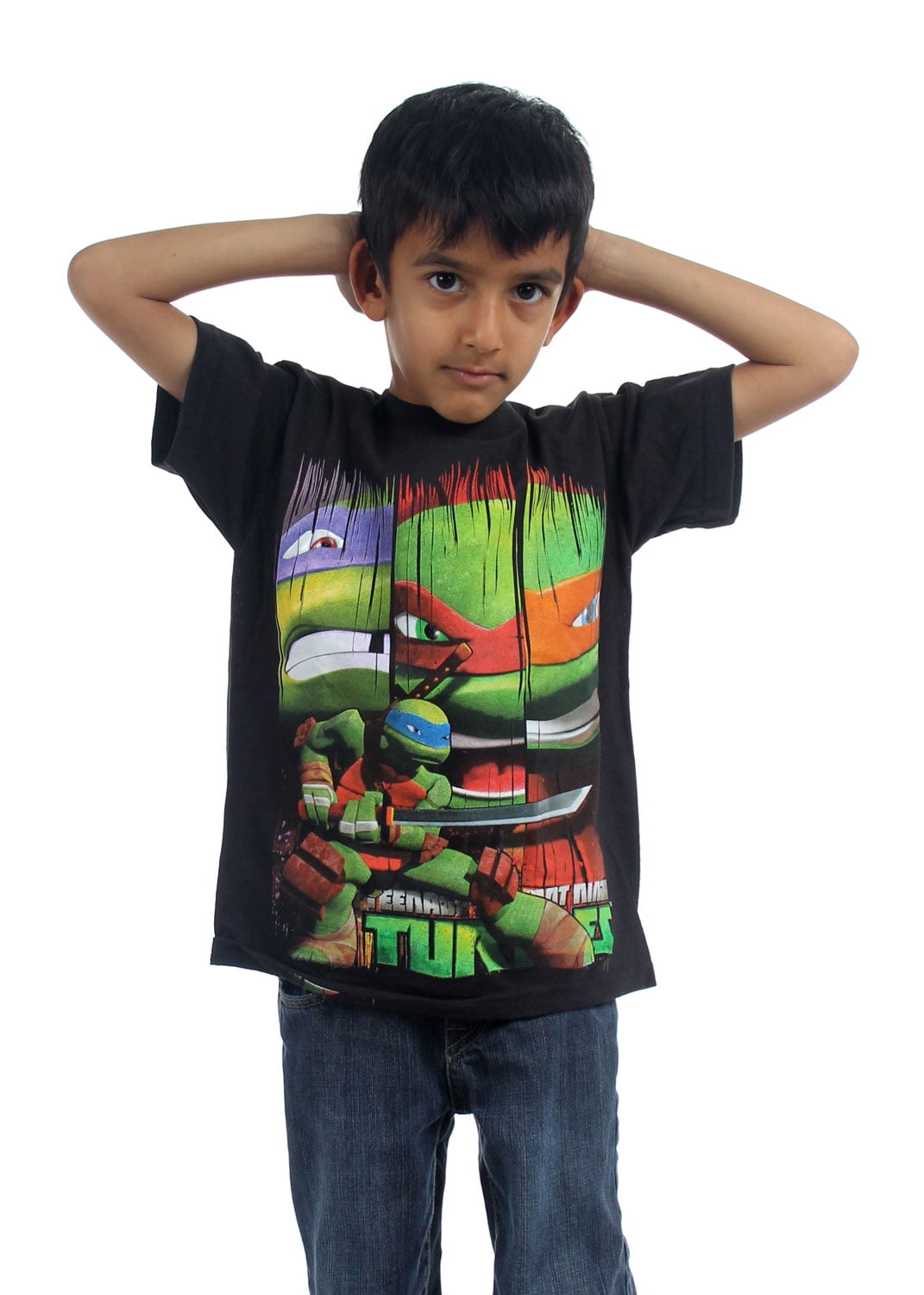 Teenage Mutant Ninja Turtles - Boys Donatello Stance T-Shirt - Walmart.com