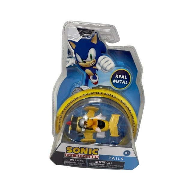 Collectible Diecast Sonic The Hedgehog Tails Real Metal Racing Car ...