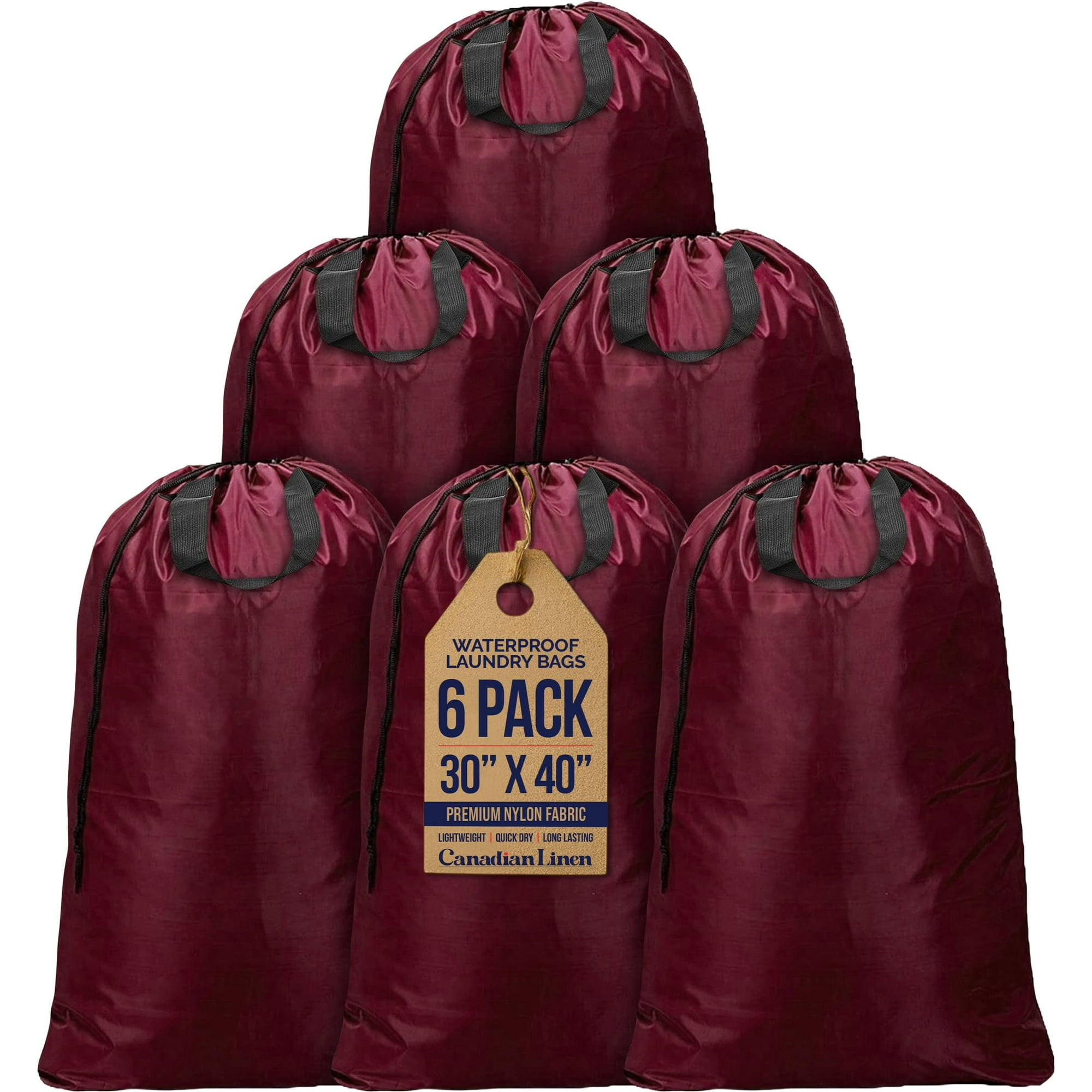Click here for Canadian Linen Nylon Laundry Bags  Xl 30X40  6 Pac... prices