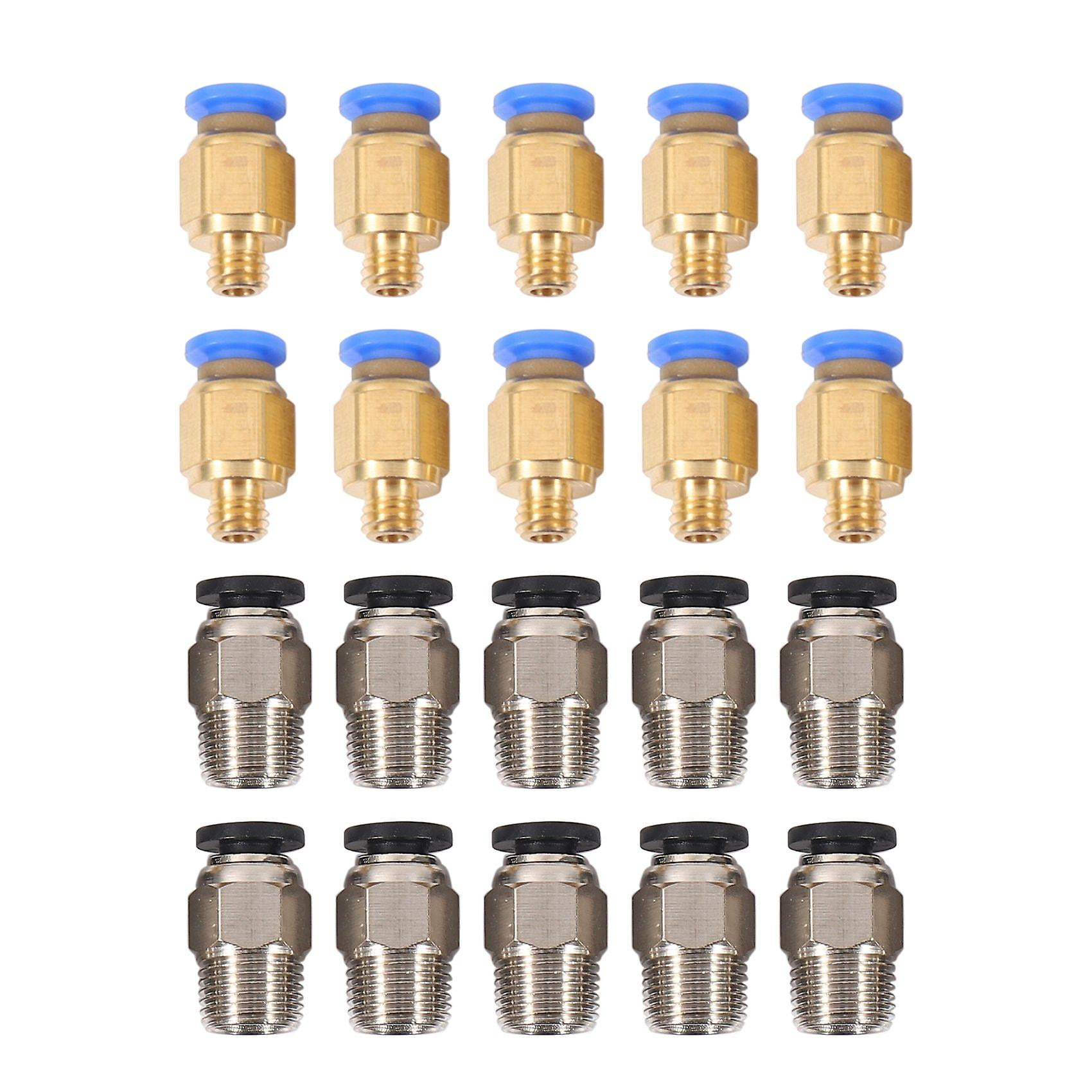 Empuje de conexión neumática recta Pc4-m10 para conectar + Conexión ...