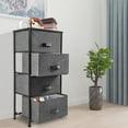 Bigroof Dresser Storage Organizer, Fabric Drawers Closet Shelves for ...