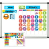 Dowling Magnets Large Dry-Erase Monthly and Yearly Magnetic Calendar ...