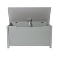 Kids Heavy Duty Wooden Toy Box, Big Toy Storage Organizer with Safety ...