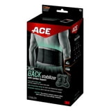 ACE Brand Deluxe Back Stabilizer with Lumbar Support, Adjustable Brace ...