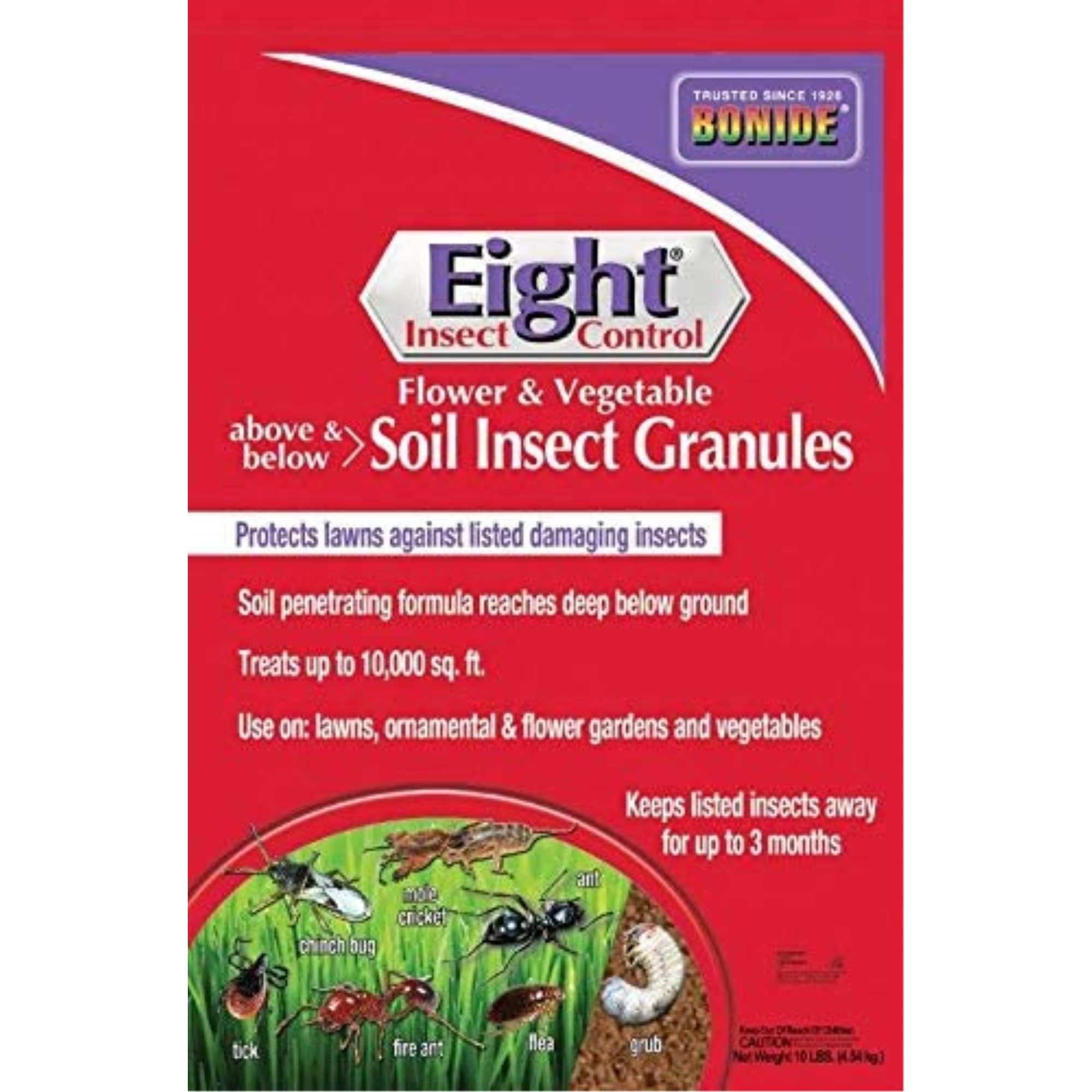 Bonide Eight Insect Control Soil Granules, 10 lbs. - Walmart.com