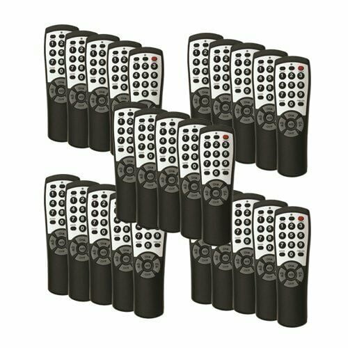 Brightstar BR100B Universal TV Remote - Pack Of 25 - Walmart.com