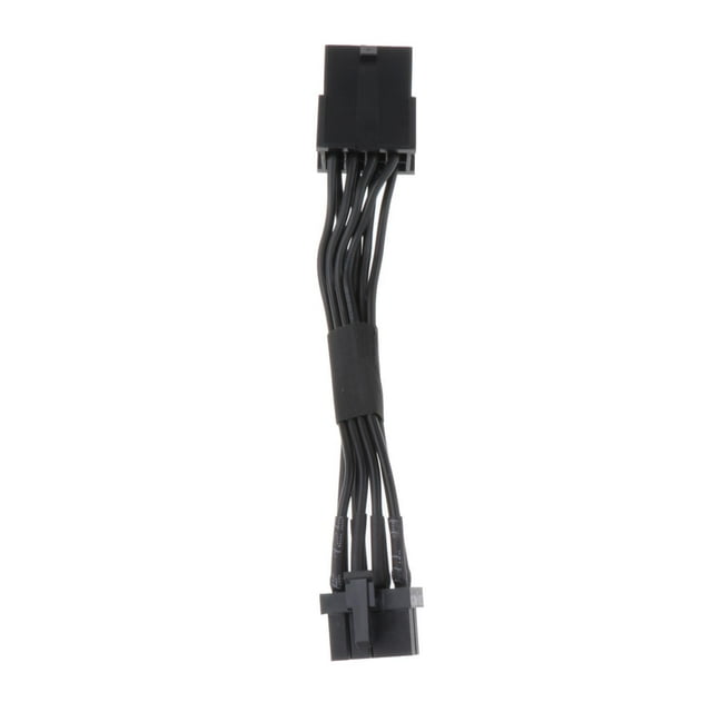 90 Degree Bending Cable 8--pin Right Angle Portable GPU Extension Cable ...