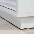 Sauder Morgan Main White Bookcase with Adjustable Shelves, Storage ...